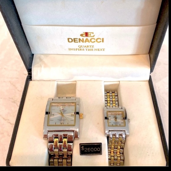 denacci | Accessories | Denacci Quartz His And Her Watch Gift Set ...